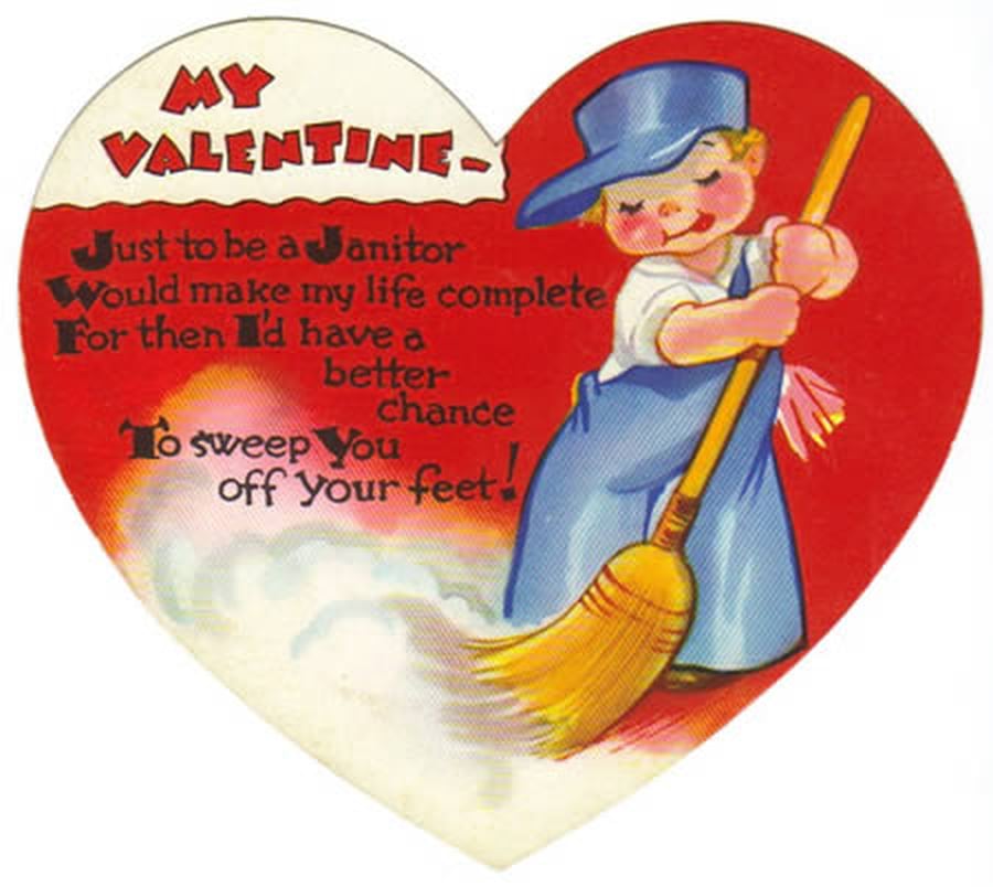 Funny Vintage Valentines | PS Love