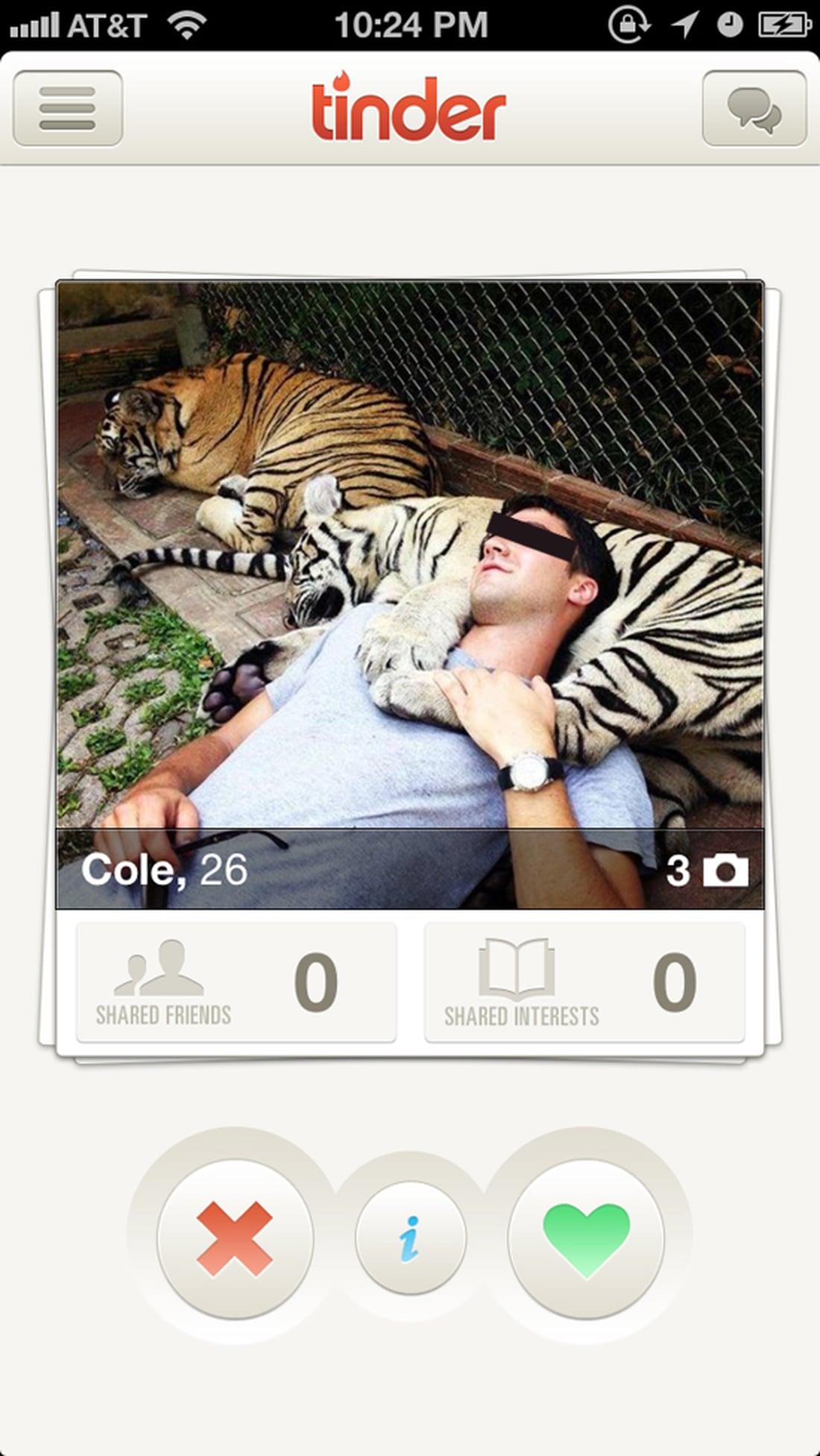 Tigers of Tinder | PS Love