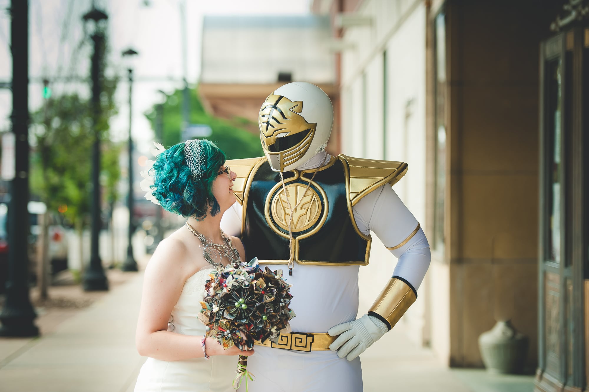 Power Ranger Wedding Morphin' Legacy Congratulations To Milo