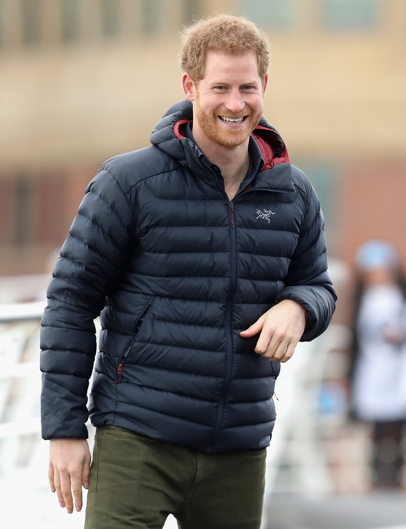 Prince Harry at Training Session in England February 2017 | PS Celebrity