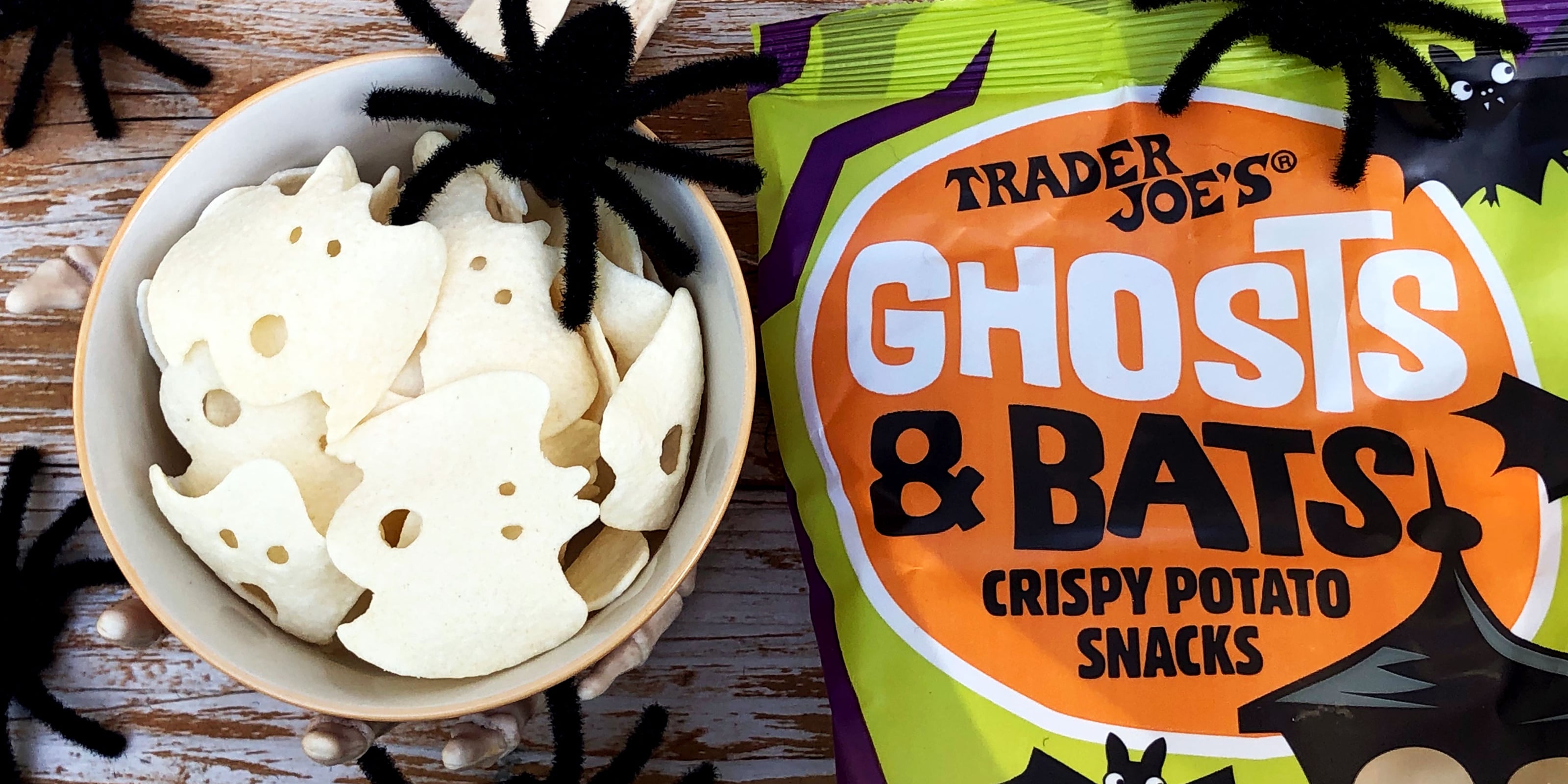 How Does Trader Joe's Ghosts & Bats Potato Snacks Taste? | POPSUGAR Fitness