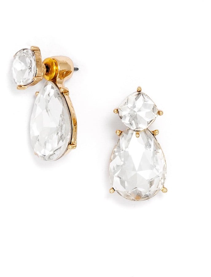 Front-Back Earrings | POPSUGAR Fashion