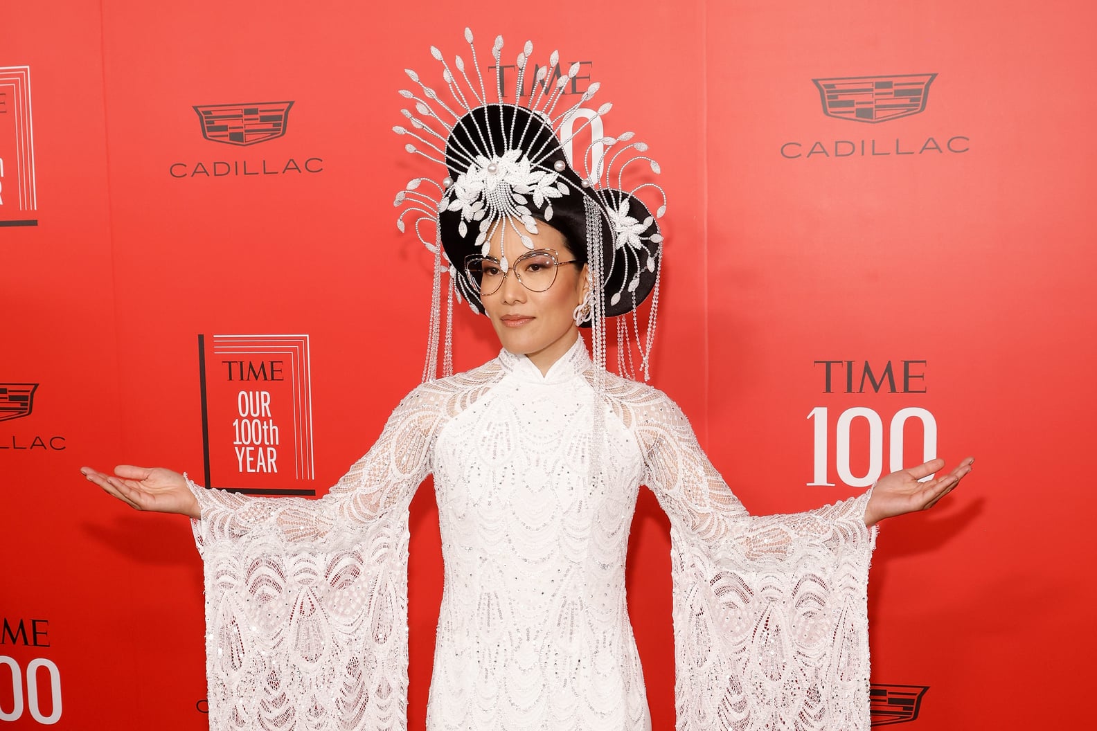Ali Wong Wears Vietnamese Áo Dài Dress at Time100 Gala | POPSUGAR Fashion