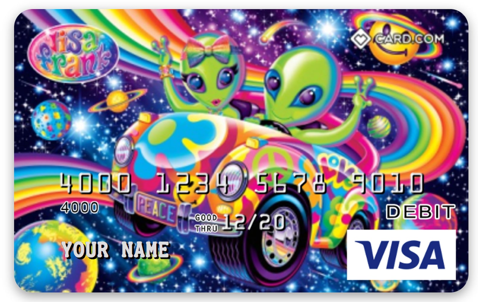 Lisa Frank Debit Cards | PS Love