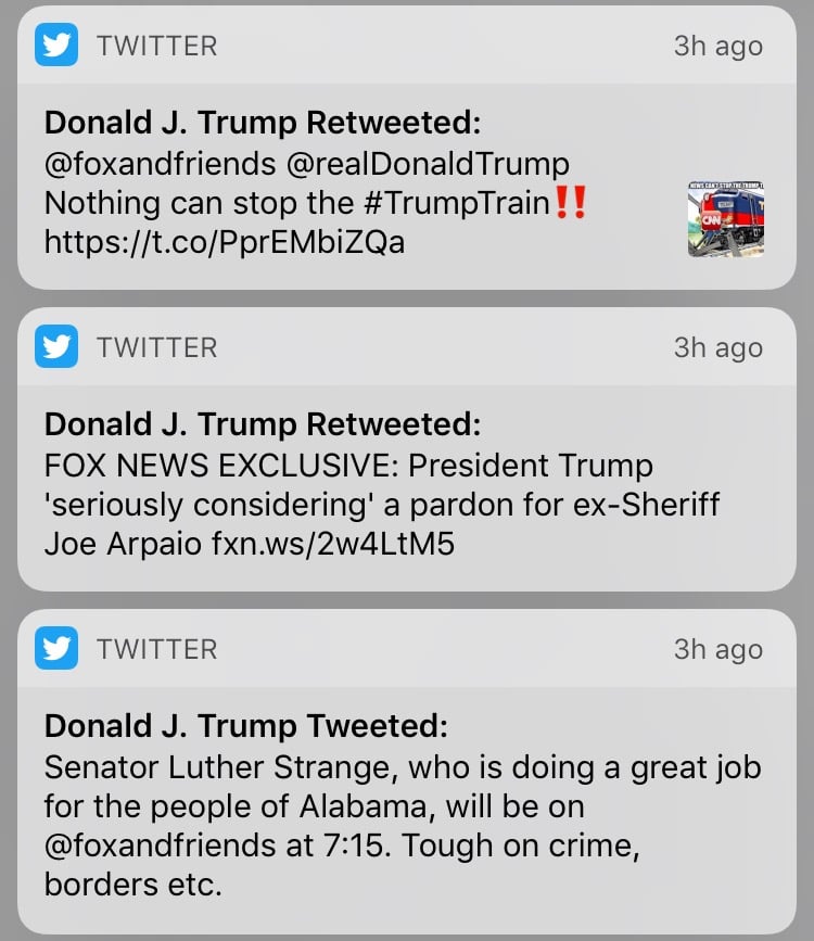 Trump's Charlottesville CNN Train Reporter Cartoon Retweet | POPSUGAR News