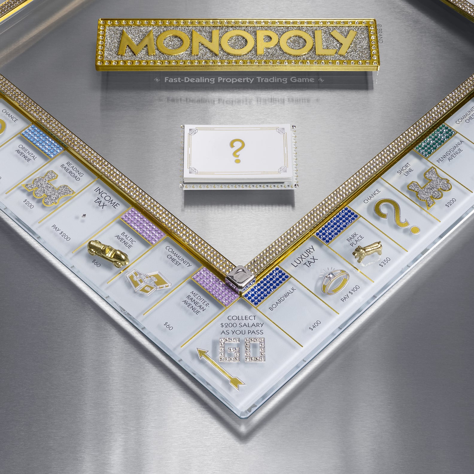 Hasbro Made a $500 Swarovski-Crystal Monopoly Board | PS Smart Living