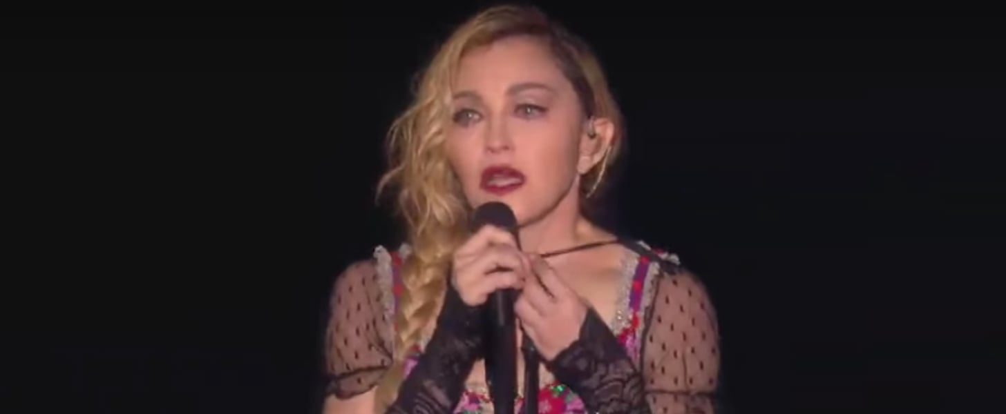 Madonna Cries on Stage During Her Concert November 2015 | PS Celebrity