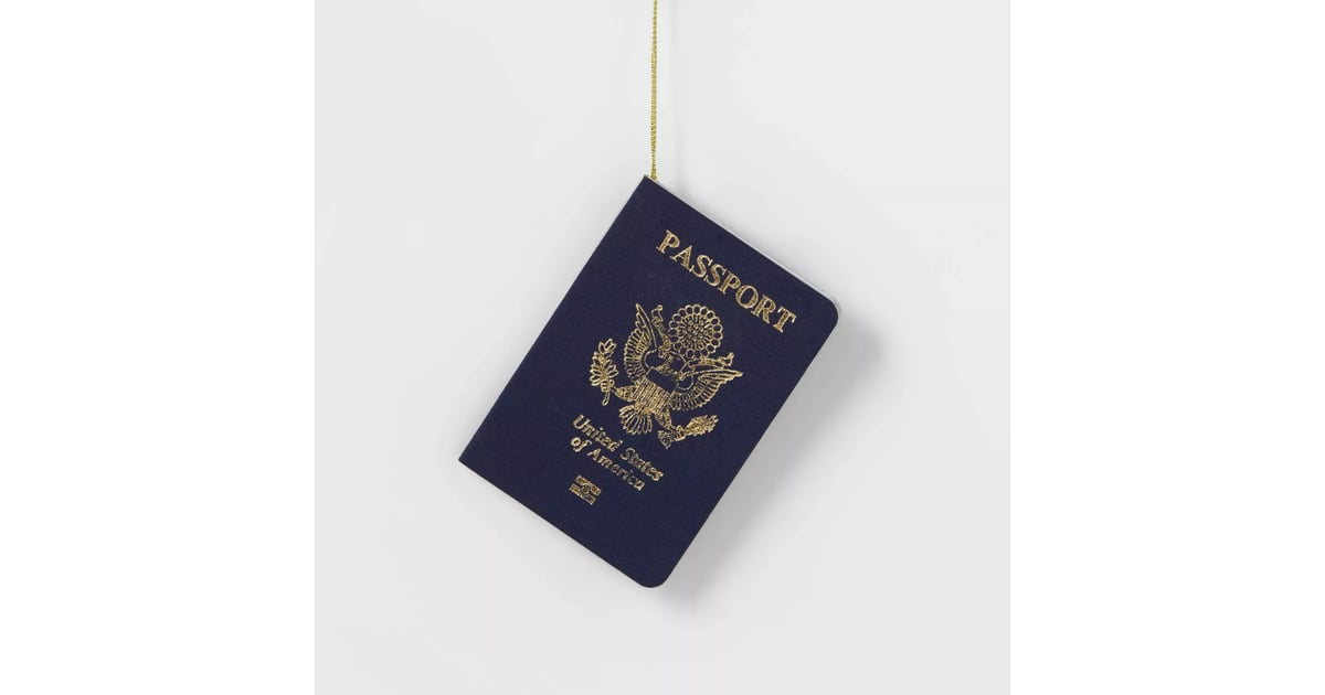 Passport Christmas Tree Ornament | Best Target Christmas Decorations ...