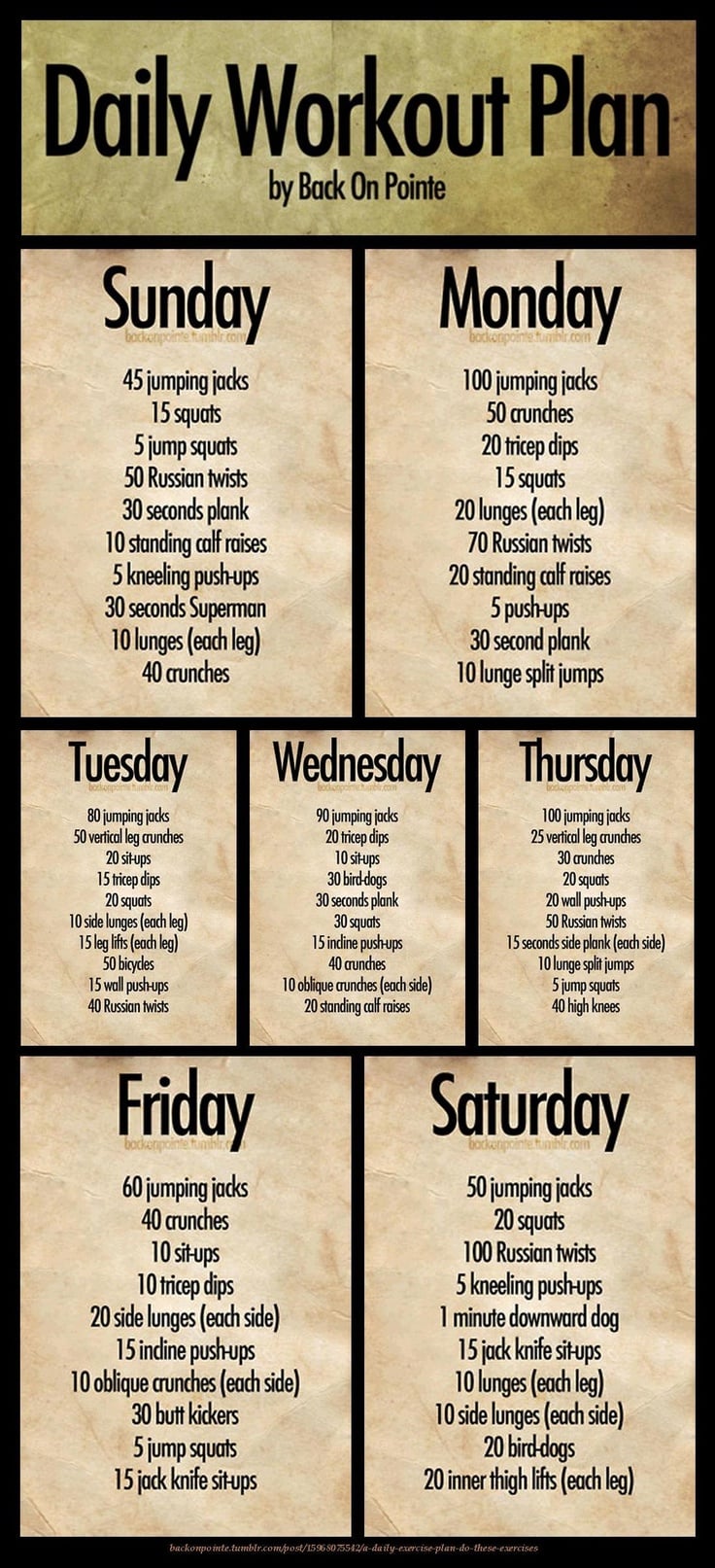 Fitness Health Well Being Printable Workouts We Love POPSUGAR 