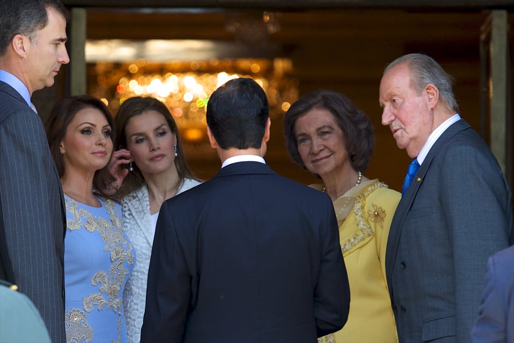 Spanish Royals Host the President of Mexico | Pictures | POPSUGAR Celebrity
