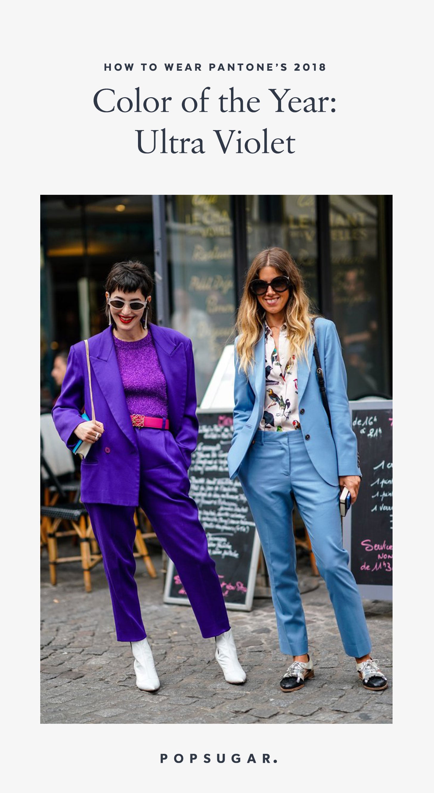 How to Wear Ultra Violet | POPSUGAR Fashion