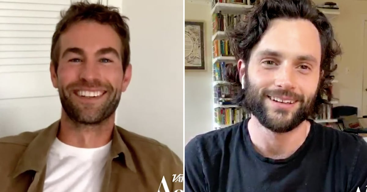 Watch Penn Badgley and Chace Crawford's Gossip Girl Reunion | POPSUGAR ...