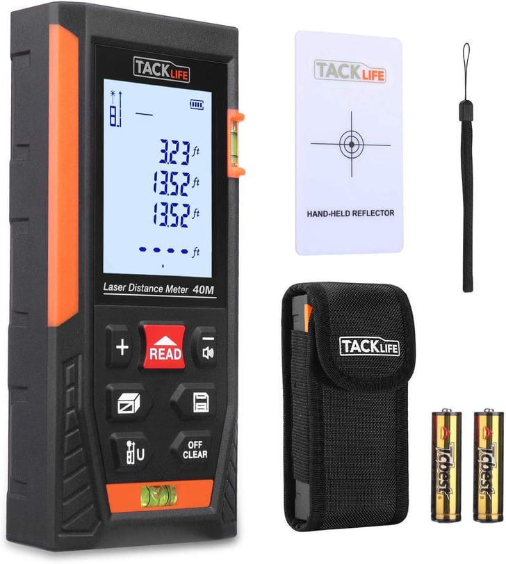 Tacklife HD40 Classic Laser Measure Distance Meter | Best Tech Gadgets ...