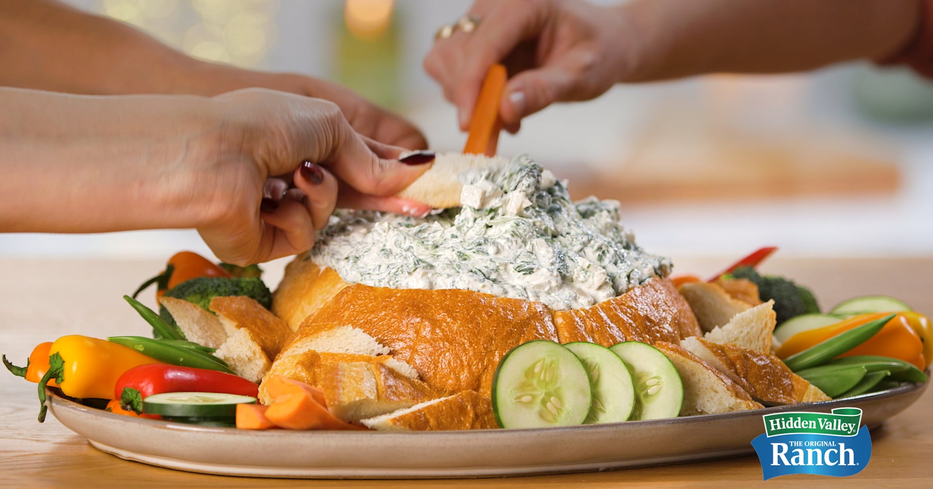 Ranch Spinach Dip Recipe Video | PS Food