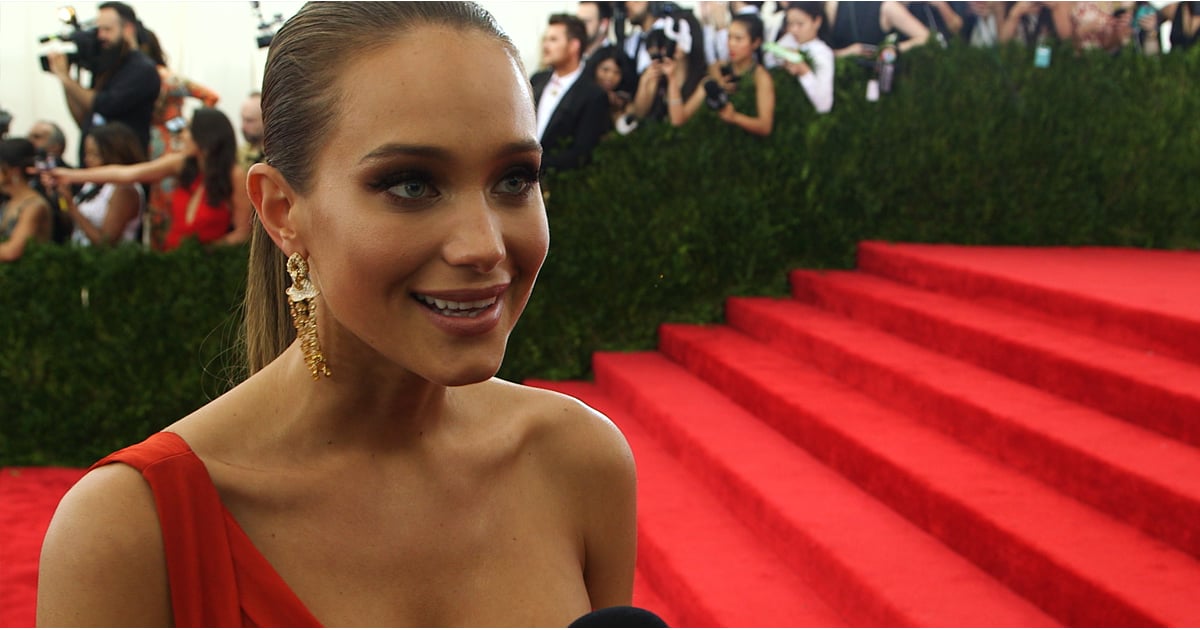 Hannah Davis Met Gala Interview | Video | POPSUGAR Celebrity
