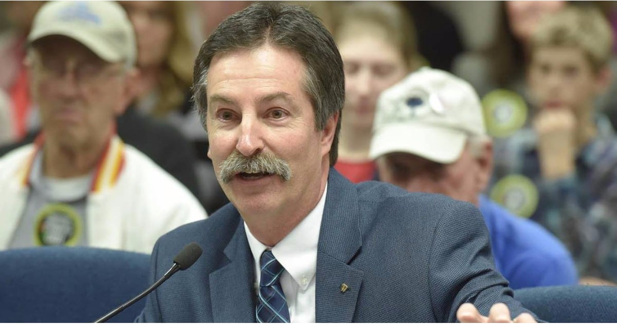 Representative Mike Moon Beheads Chicken | POPSUGAR News