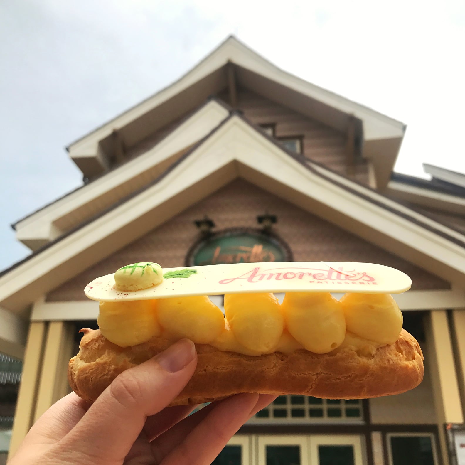 Pineapple Eclairs at Disney Springs Amorette's Patisserie | PS Food