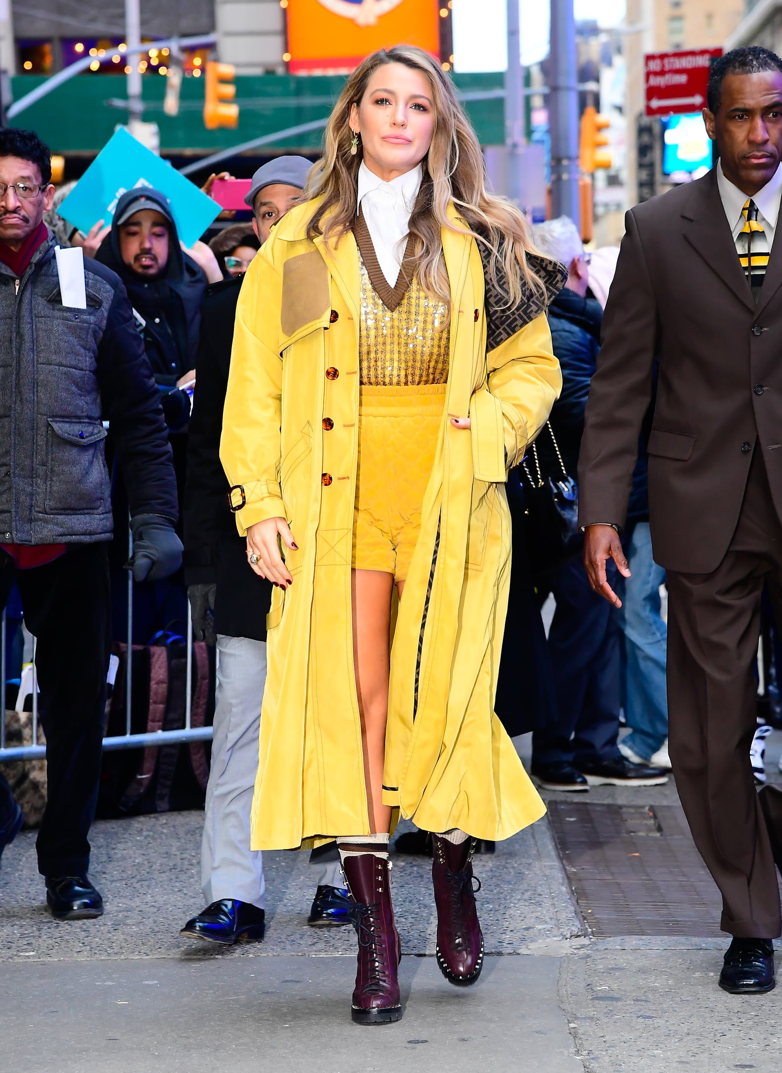 Blake Lively Outfits During Rhythm Section Press Tour | PS UK Fashion
