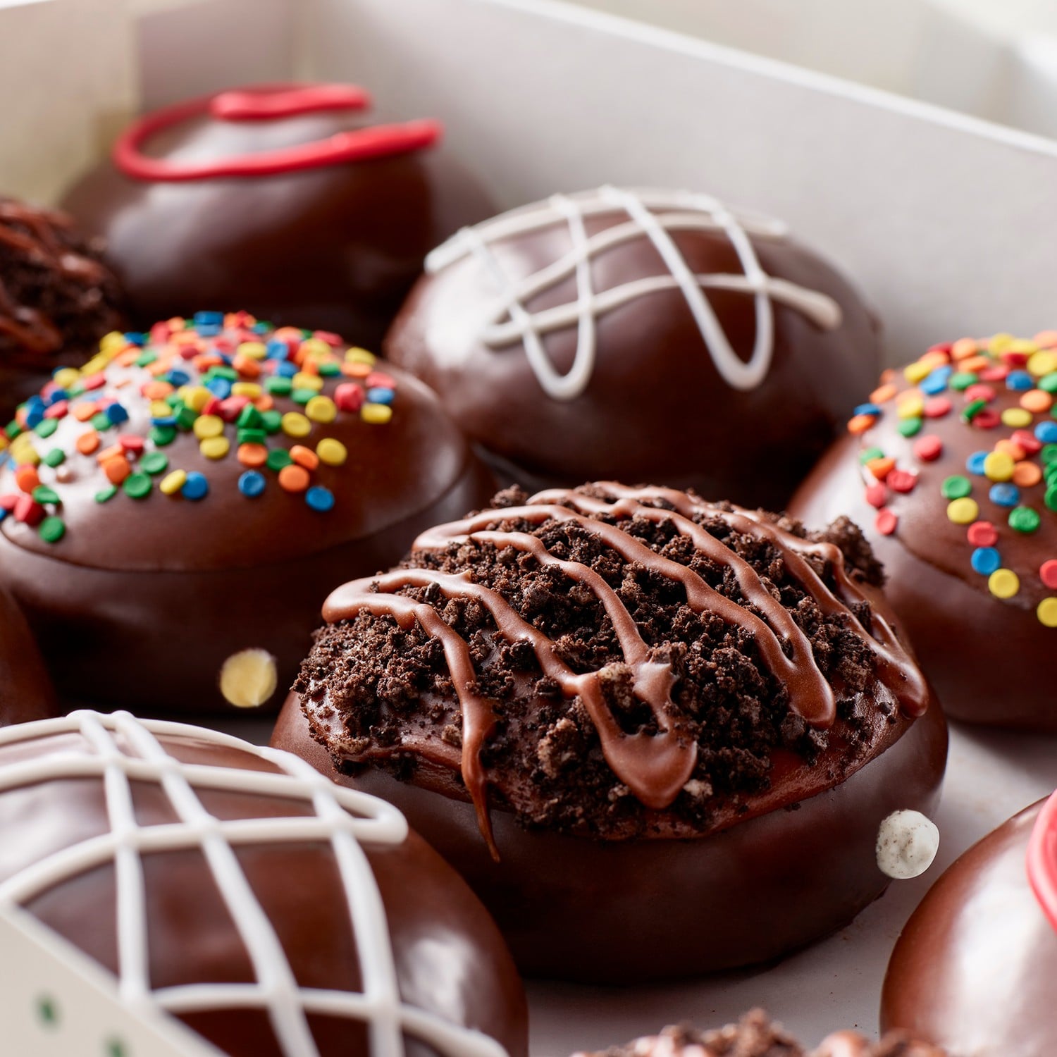 Krispy Kreme Doughnuts Chocolate