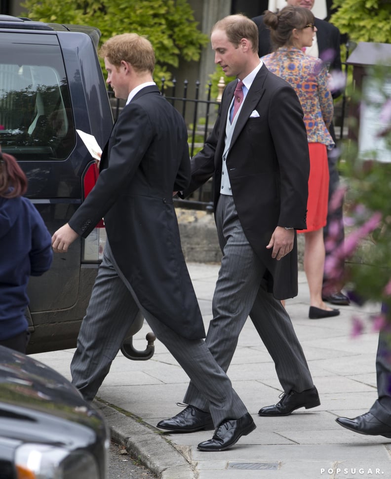 Prince William and Prince Harry at Victoria Inskip's Wedding | PS Celebrity