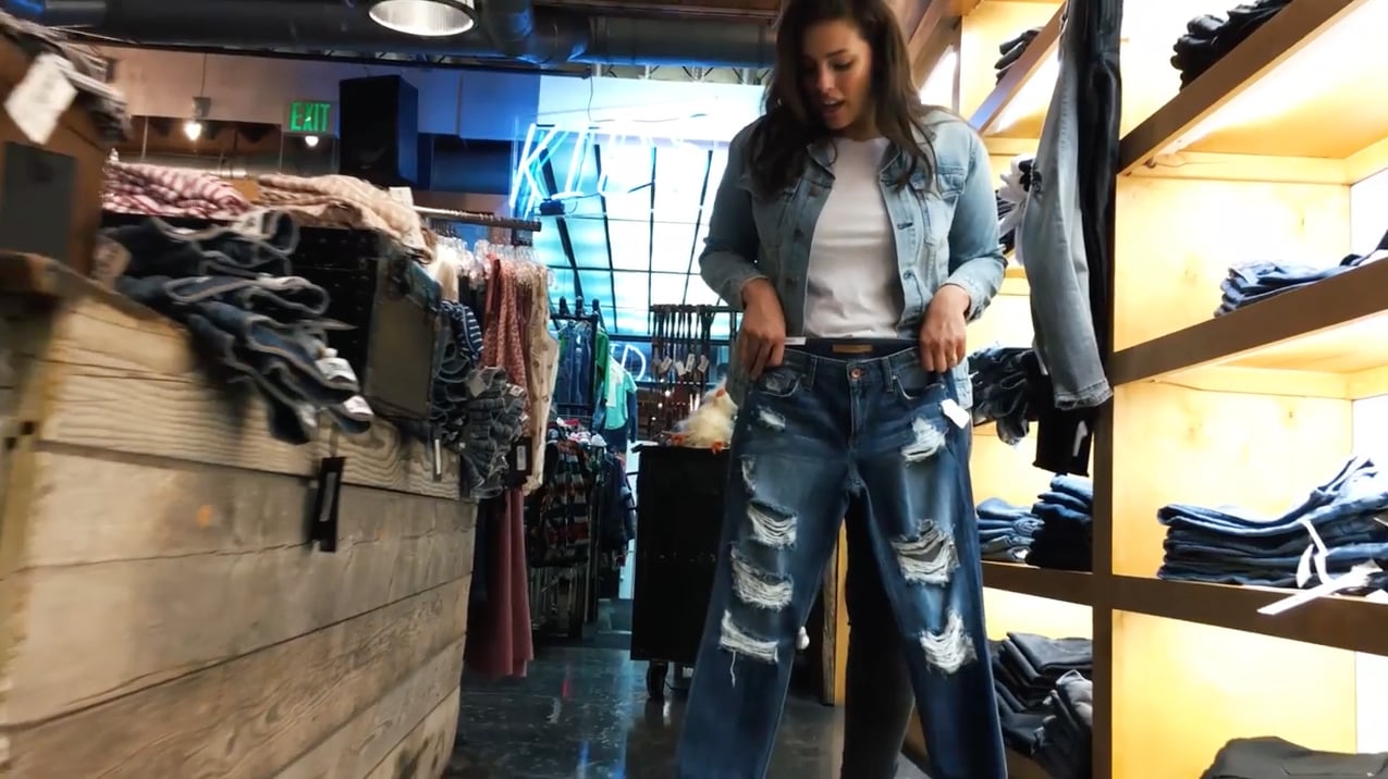 Ashley Graham Jean Shopping For Vogue 2016 | PS Fashion