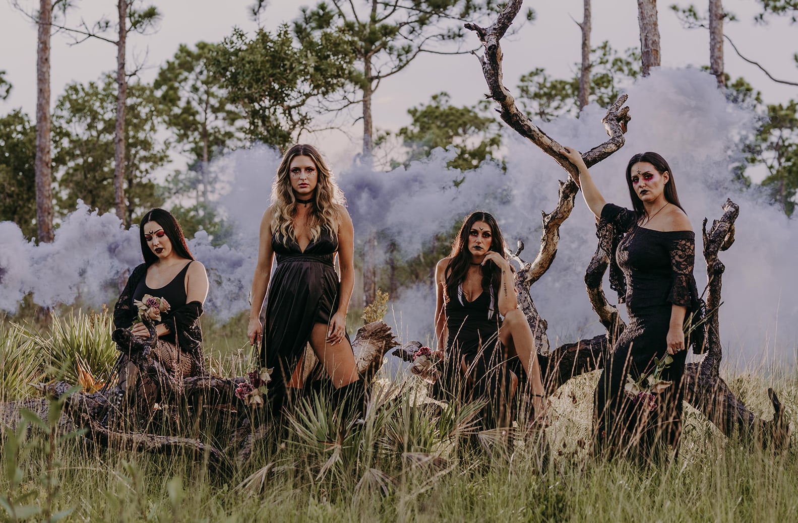 Witch-Inspired Halloween Wedding Shoot | PS Love