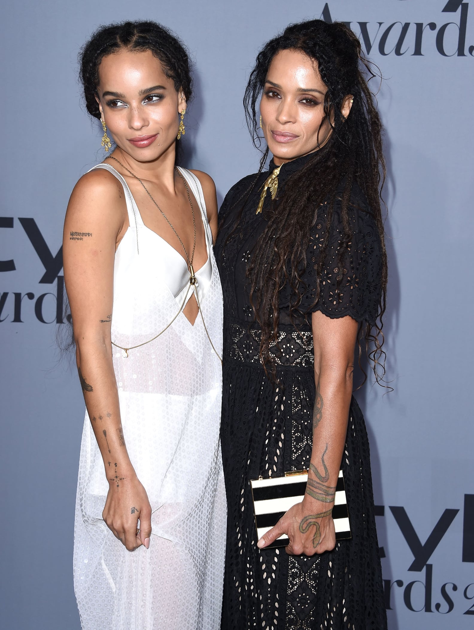 Zoe Kravitz and Lisa Bonet at the InStyle Awards 2015 | POPSUGAR Celebrity