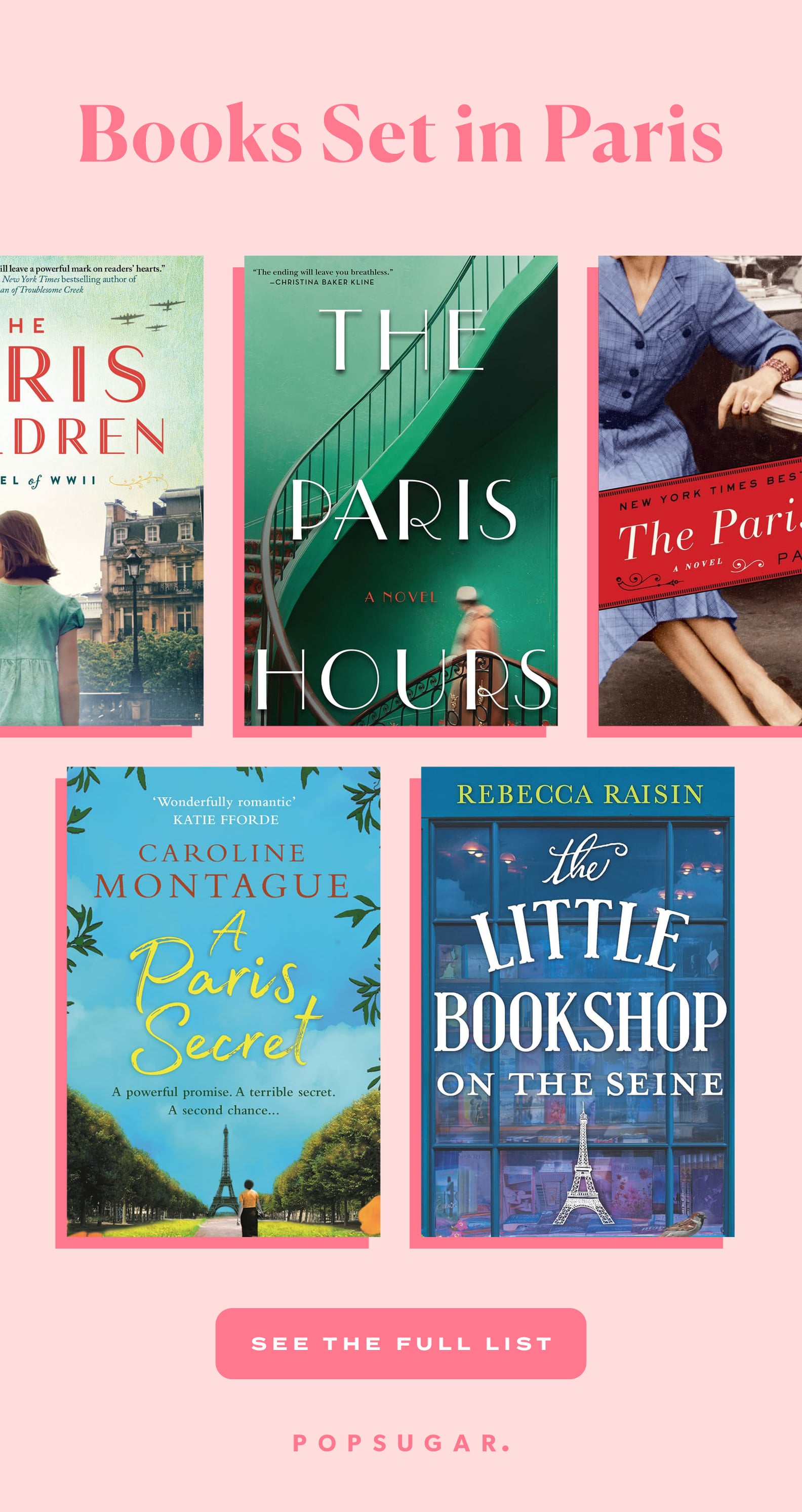Books Set in Paris | PS Entertainment