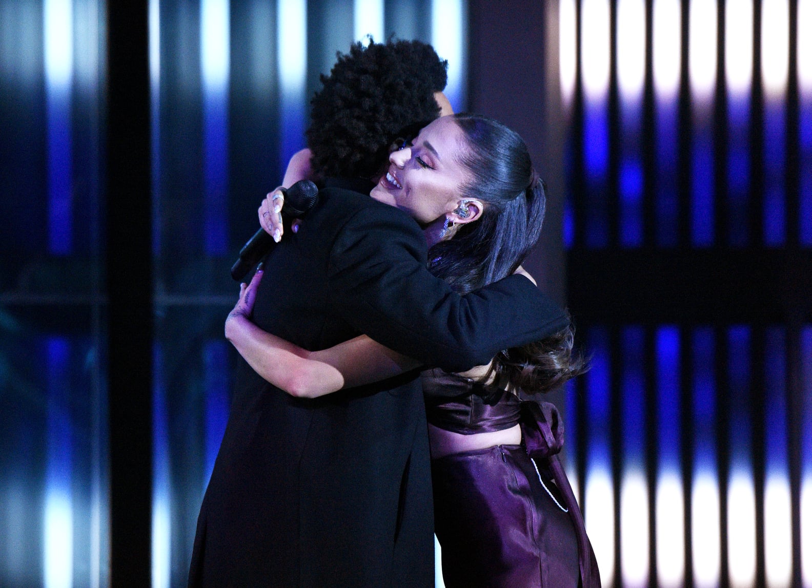 The Weeknd and Ariana Grande Perform at iHeartRadio Awards | POPSUGAR ...