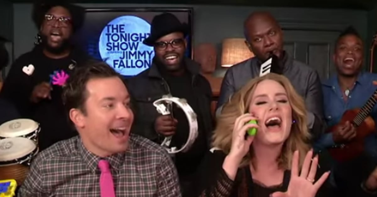 Adele and Jimmy Fallon Sing "Hello" on The Tonight Show 2015 | PS ...