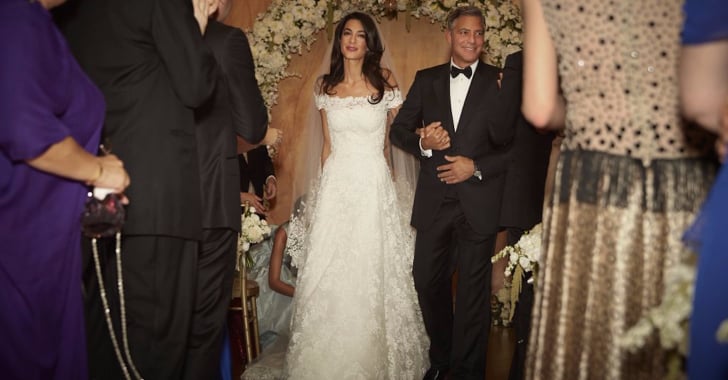 Amal Clooney's Wedding Dress on Display | POPSUGAR Fashion