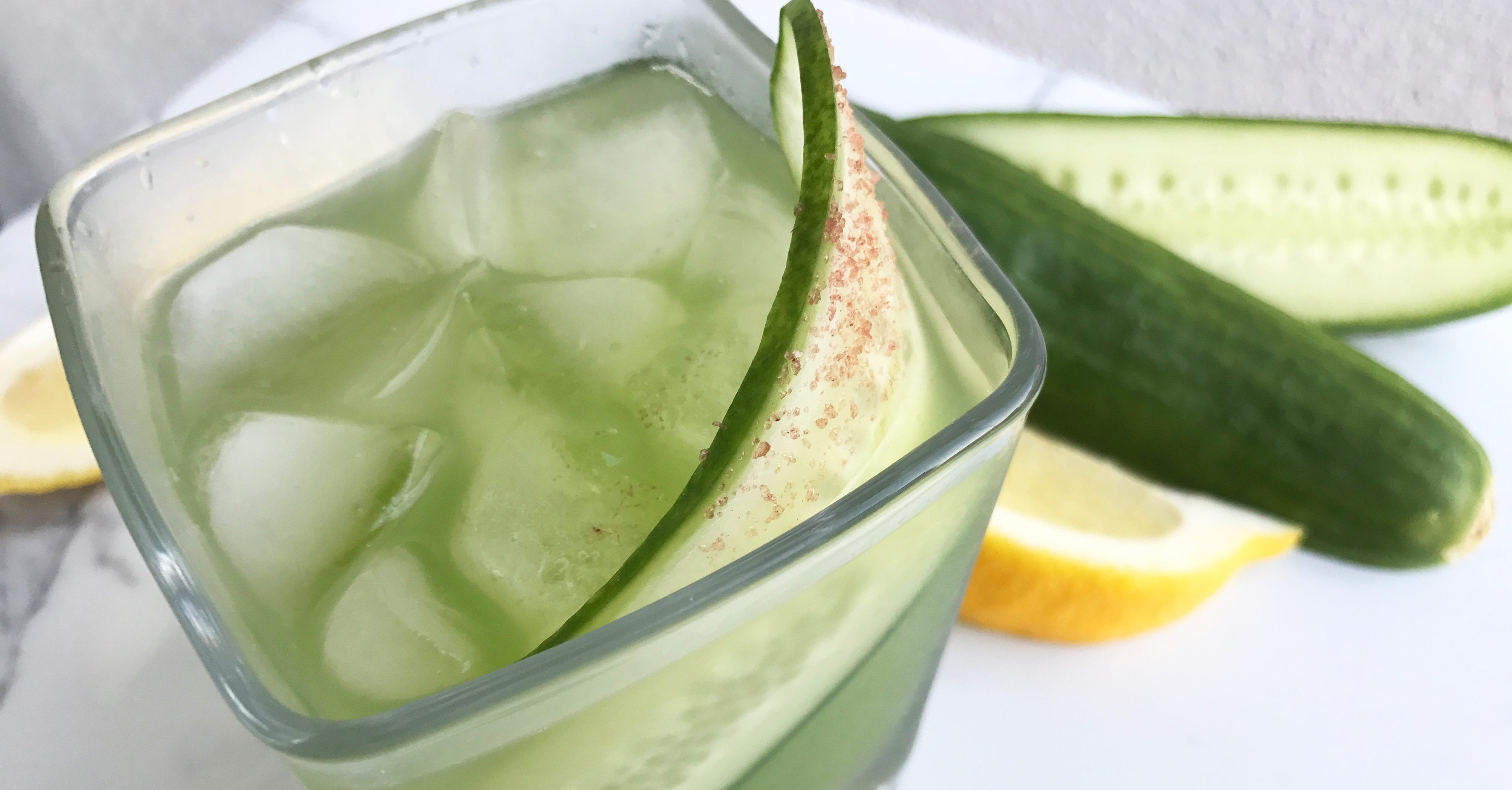 Green Juice Gin Cocktail Recipe | PS Food