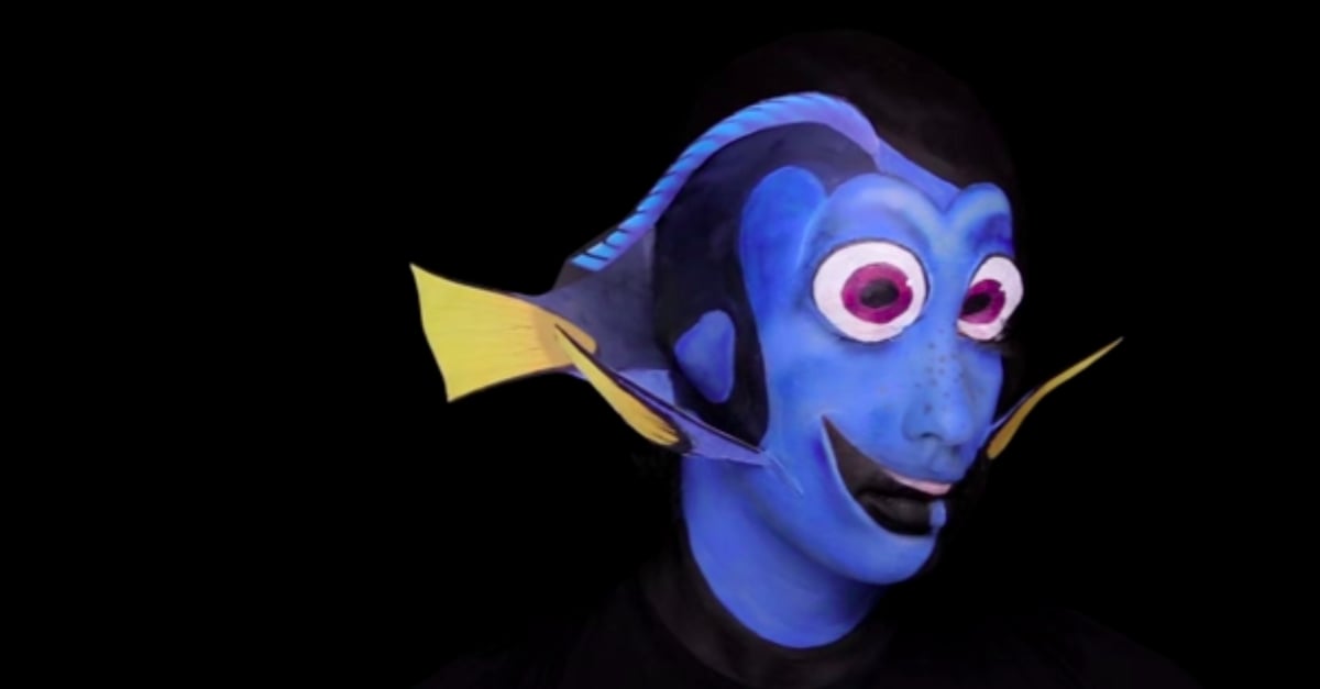 Finding Dory Makeup Transformation | PS Beauty