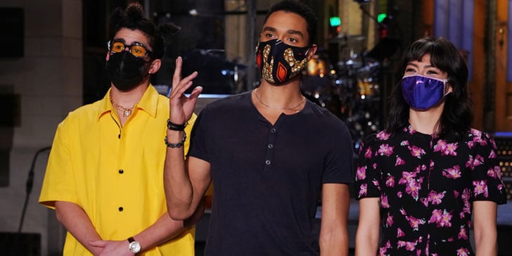 Regé-Jean Page Wore Honey Malou's Face Masks For SNL | POPSUGAR Fashion