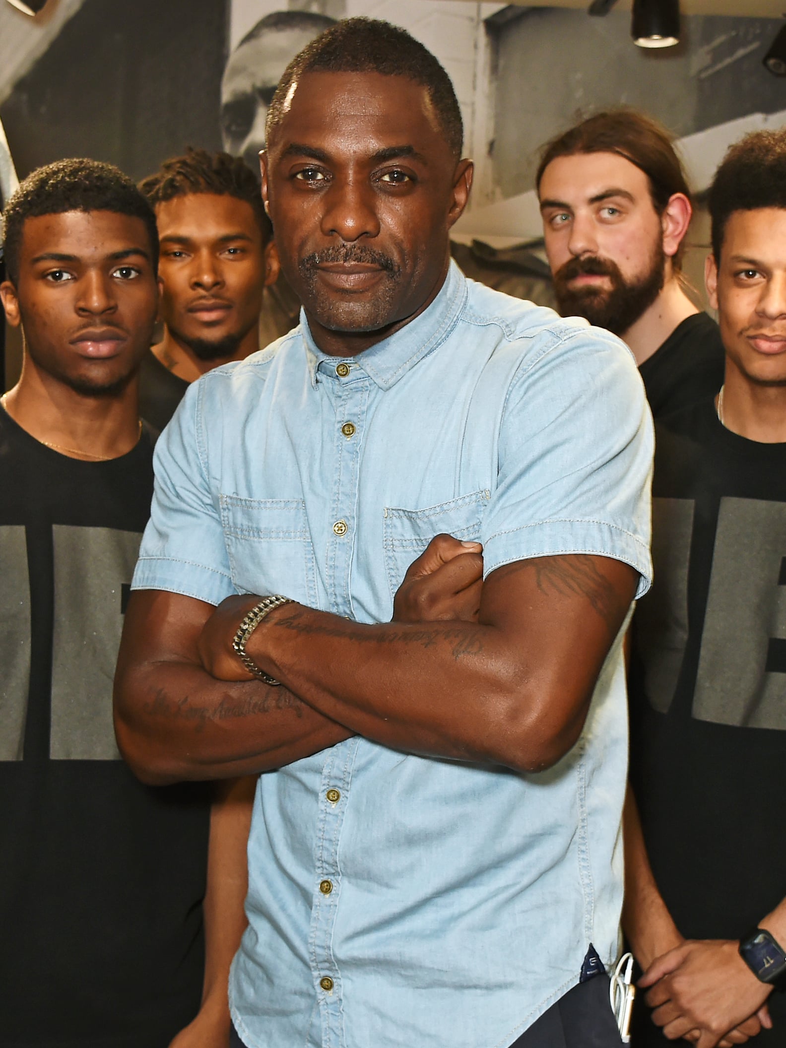 Idris Elba at Superdry Event in London August 2016 | PS Celebrity