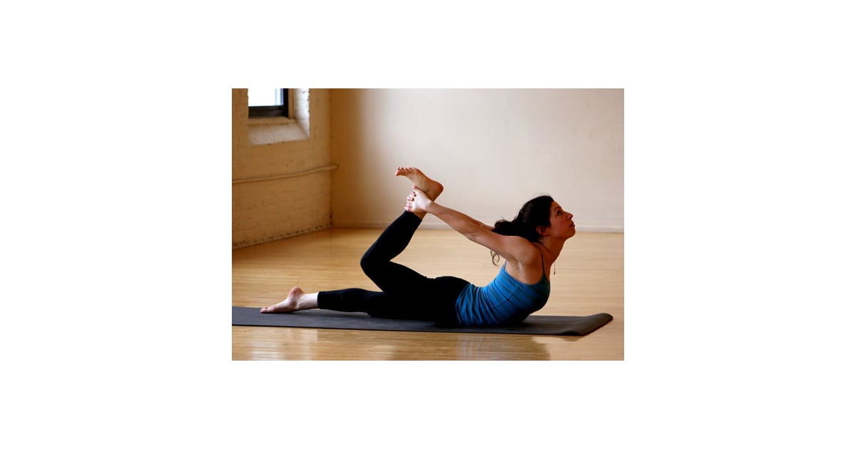 Strike A Yoga Pose One Legged Bow Popsugar Fitness