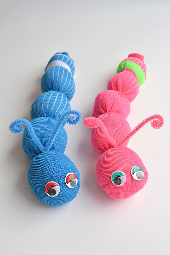 Make Sock Worms Mess Free Indoor Activities For Kids POPSUGAR 