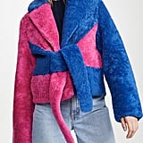 Kristen Bell's Blue and Purple Coat's Giving Us Frozen Vibes | POPSUGAR ...