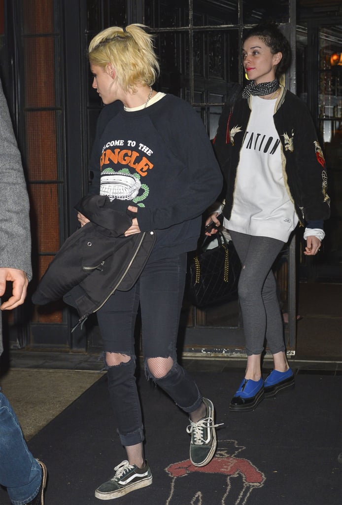 Kristen Stewart and St. Vincent Out in NYC October 2016 | POPSUGAR ...