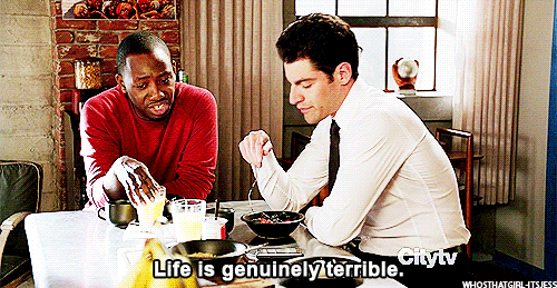 Winston GIFs on New Girl | PS Entertainment