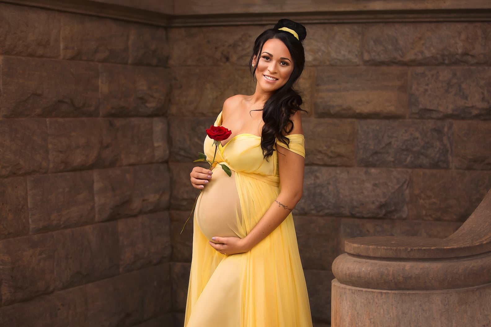 Photographer's Disney Princess Maternity Shoots | PS Family