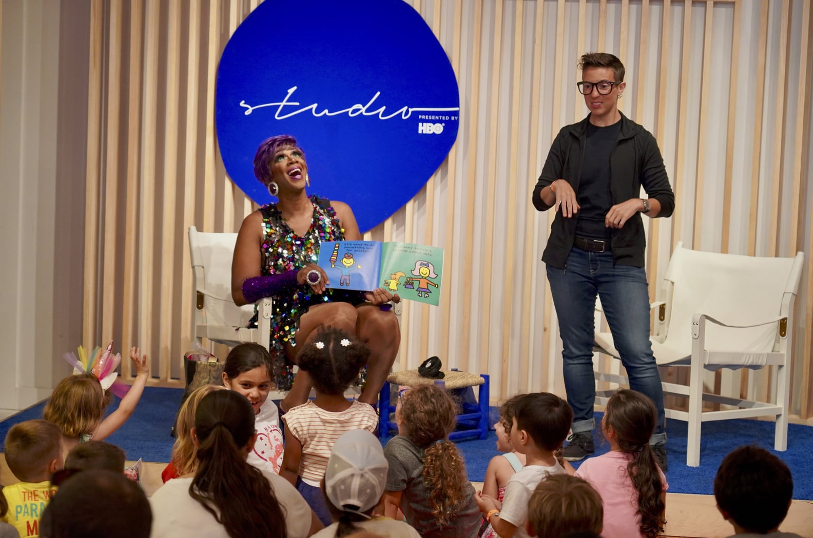 Harmonica Sunbeam HBO Drag Queen Story Hour Interview | PS News