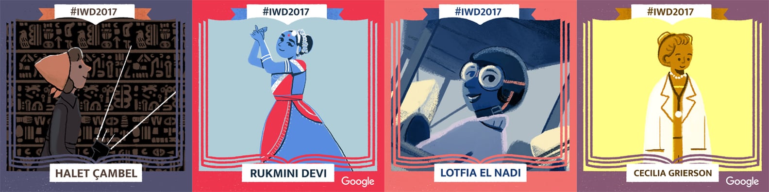 Who Are the Women in the Google Doodle 2017? | PS Tech