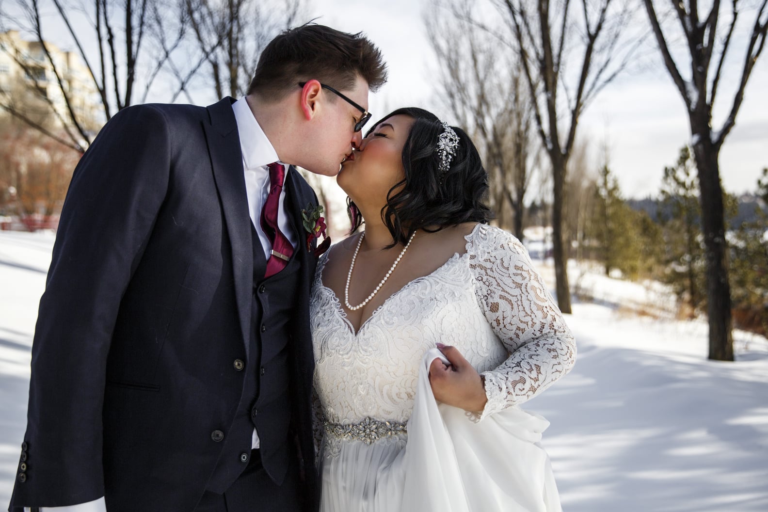 Snowy Winter Wedding | PS Love