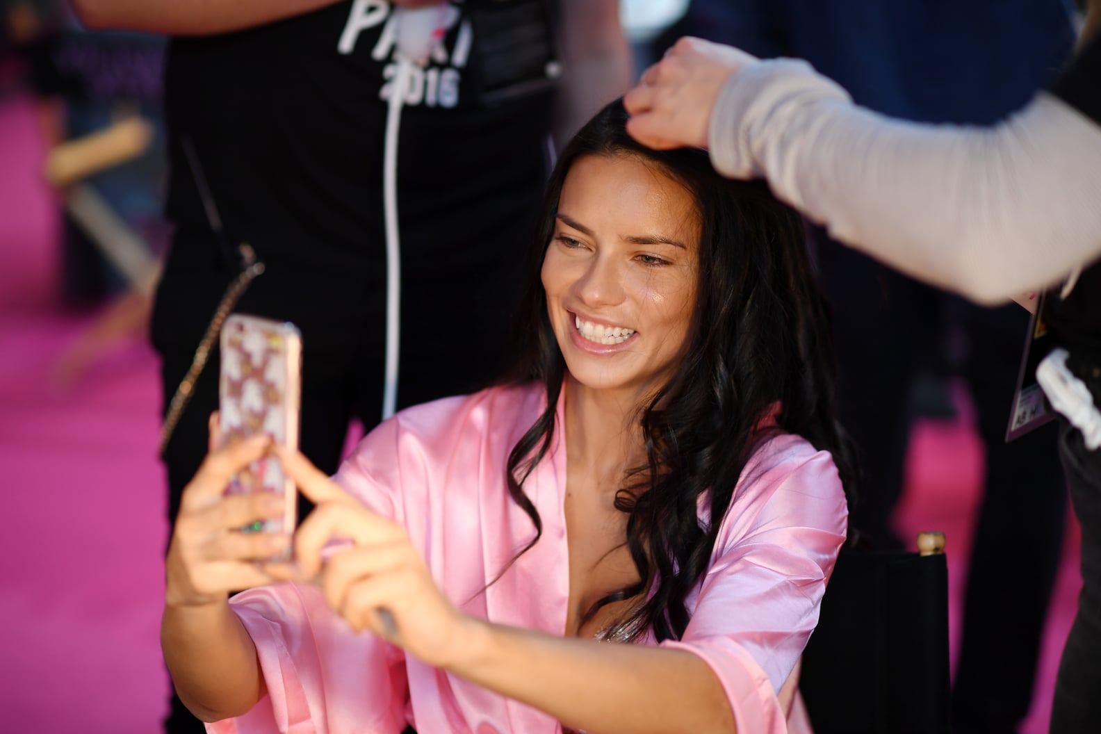 Latinas at Victoria's Secret Fashion Show Backstage 2016 | PS Latina