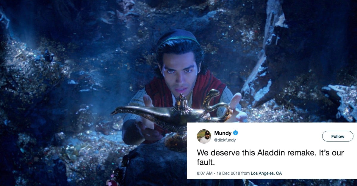 Funny Reactions to the Aladdin Reboot Pictures | PS UK Entertainment