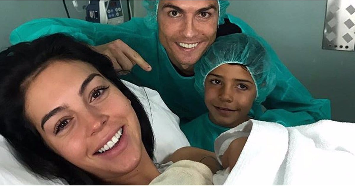 Cristiano Ronaldo Welcomes Daughter With Girlfriend | POPSUGAR Celebrity