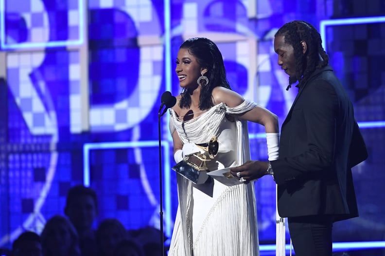 Cardi B Best Rap Album Acceptance Speech at the 2019 Grammys | PS ...
