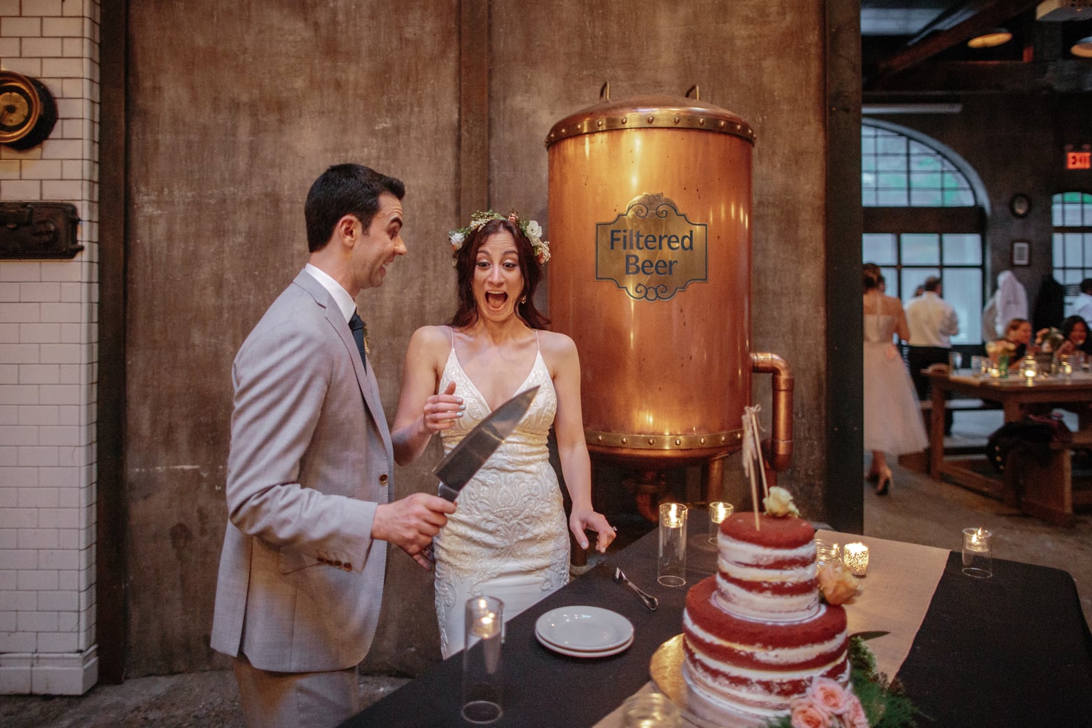 Beer Hall Wedding | PS Love