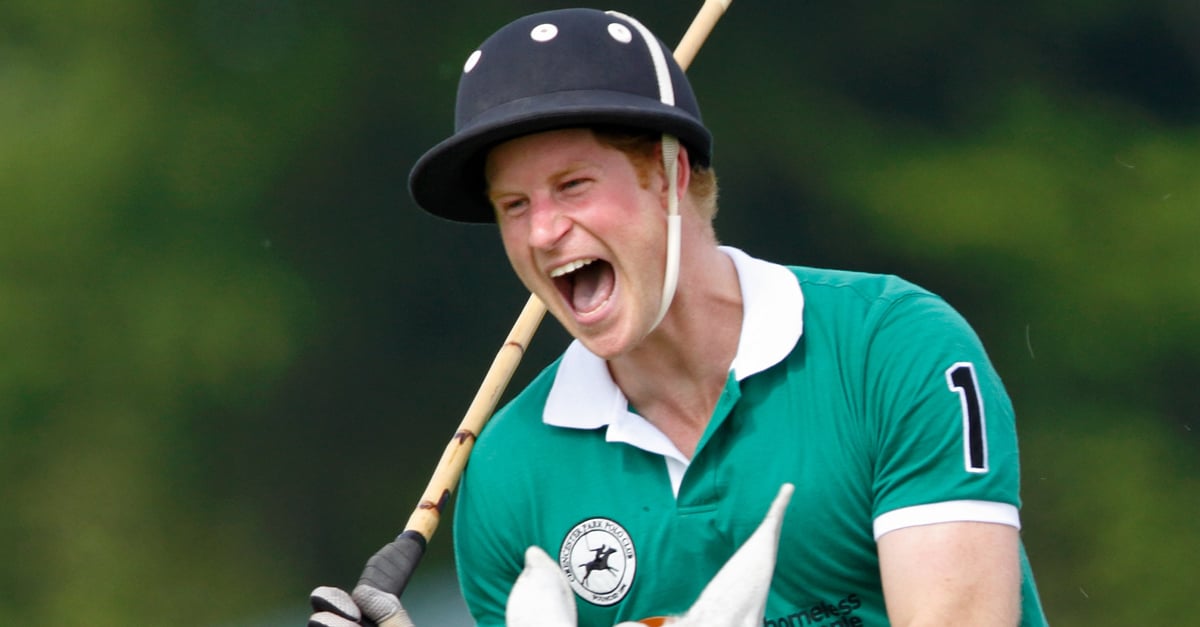 Prince Harry Plays Polo After Meeting Princess Charlotte | POPSUGAR ...